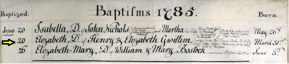 Elizabeth Gwillim – The Gwillim Project